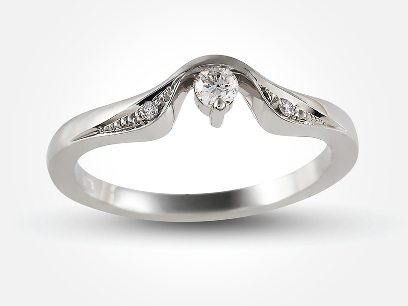 Bloom - engagement ring - Affianced Ékszerészet